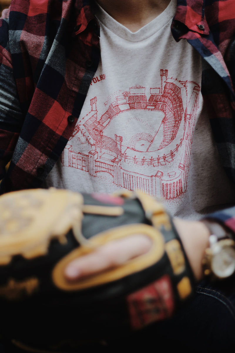 Busch Stadium, Home of the St Louis Cardinals, Stipple Art Shirt ...